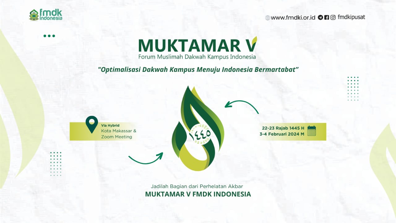 Muktamar V FMDKI, Usung Tema Menuju Indonesia Bermartabat – FMDKI News